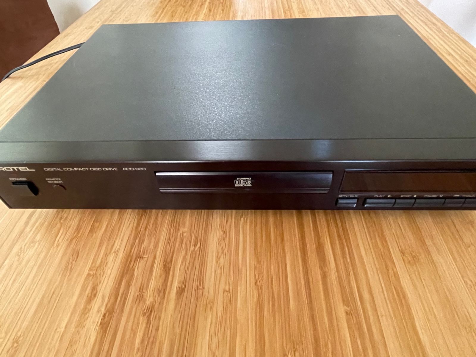 FS: Rotel RDD 980 – Digital Compact Disc Drive (CD Transport) - Stereo ...