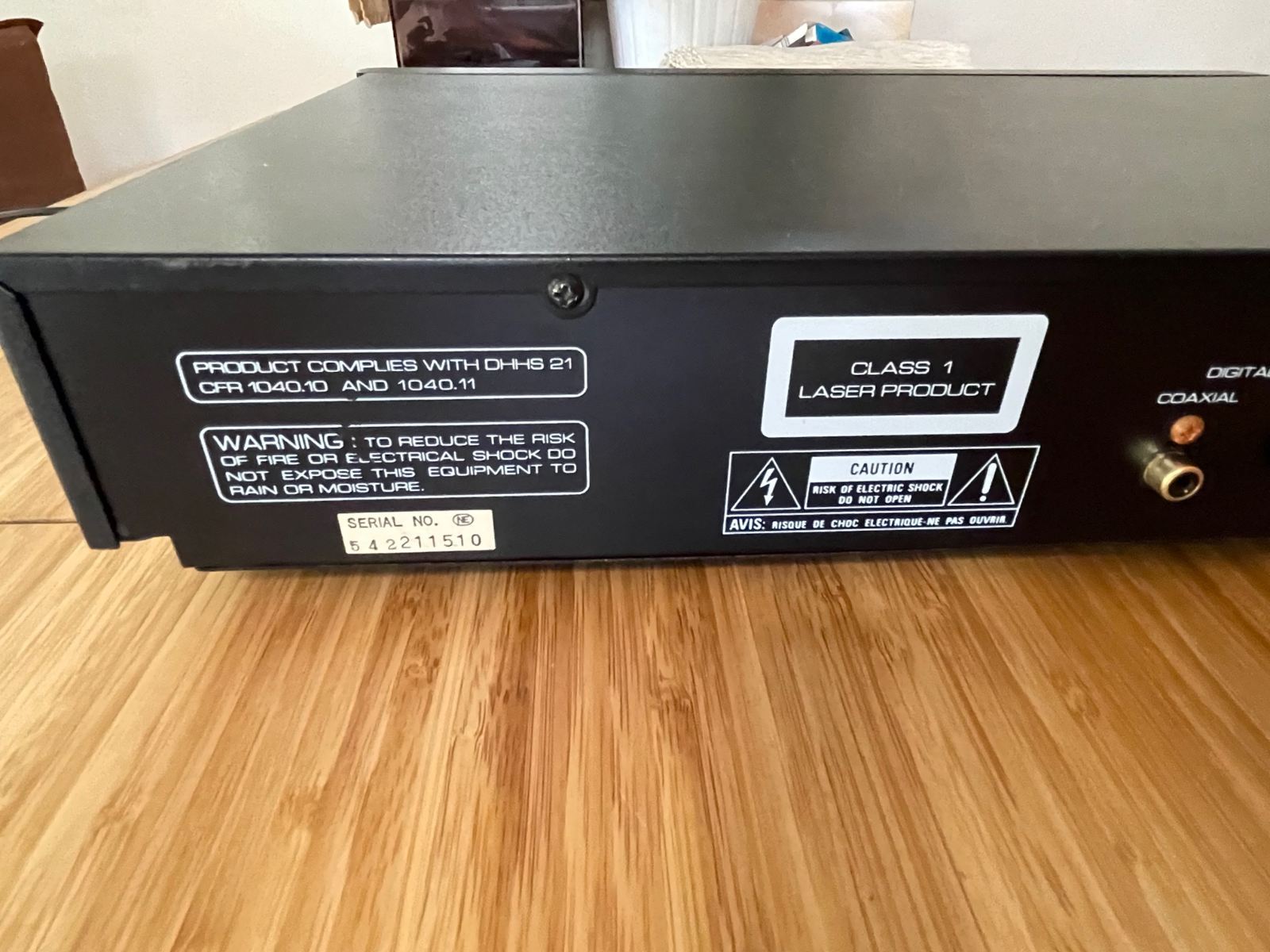 FS: Rotel RDD 980 – Digital Compact Disc Drive (CD Transport) - Stereo ...