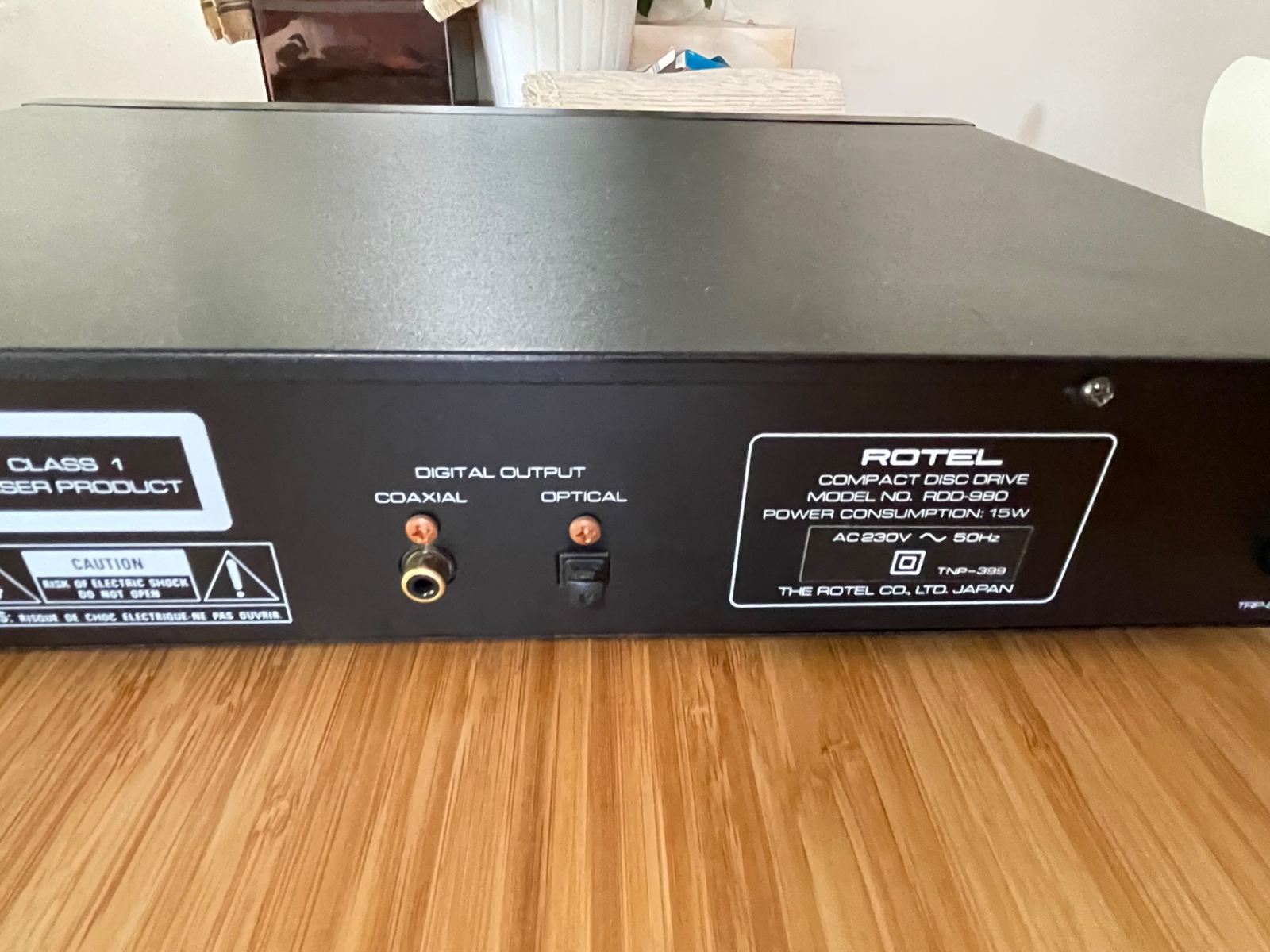 FS: Rotel RDD 980 – Digital Compact Disc Drive (CD Transport) - Stereo ...