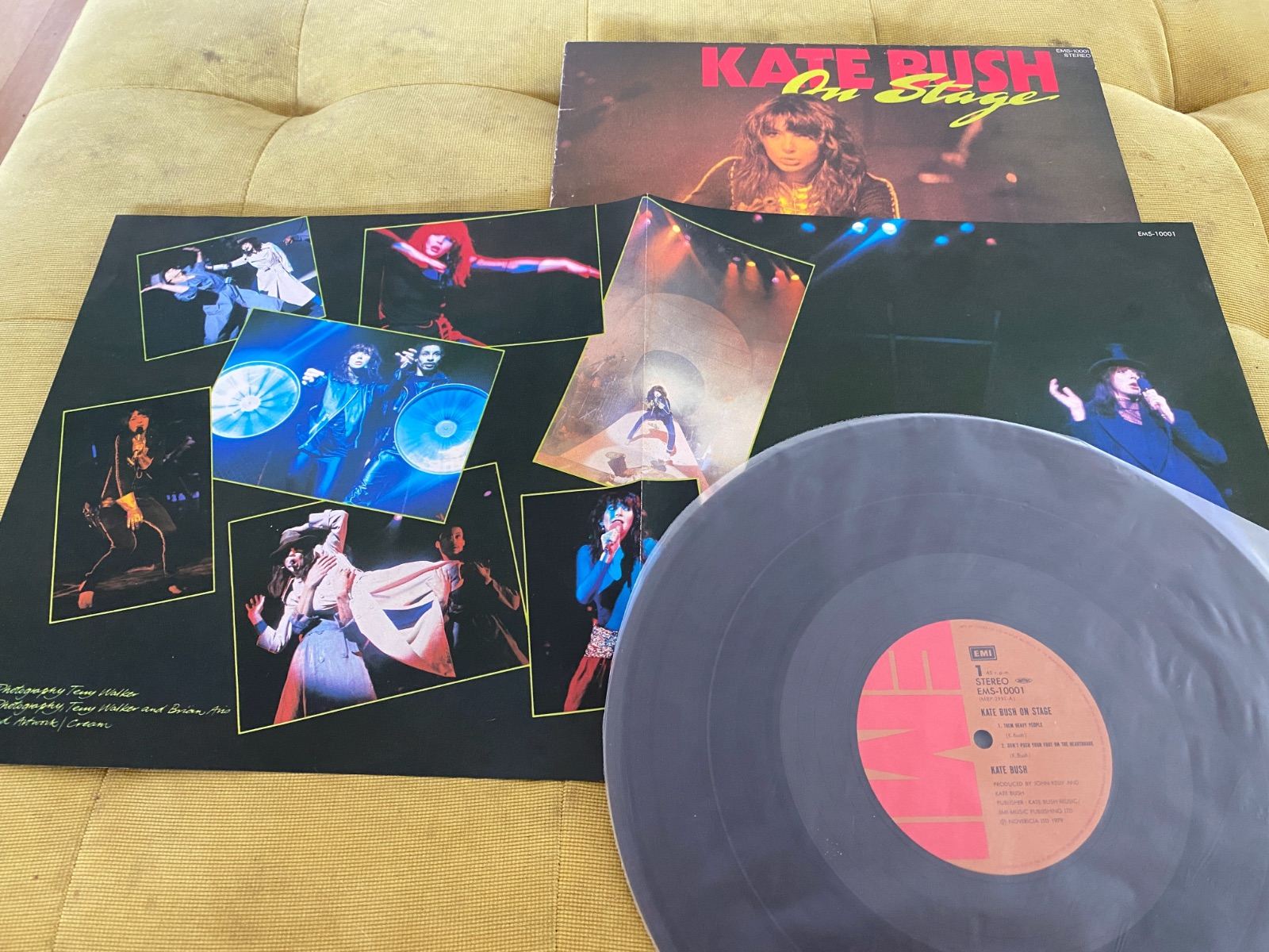 Kate Bush, On Stage, Japanese pressing |﻿ Vinyl, CD, and Blu-ray