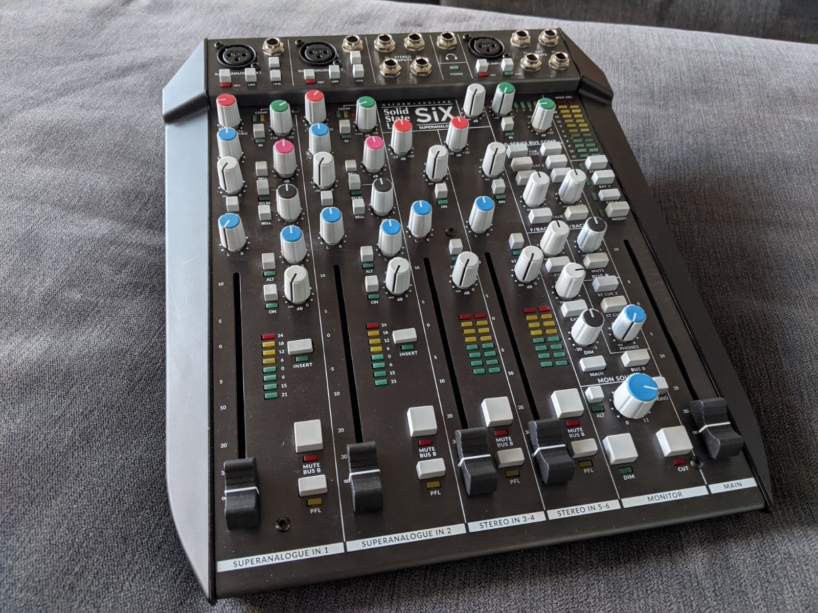 FS: SSL SiX Analog Desktop Compact Console Mixer - Stereo, Home Cinema ...