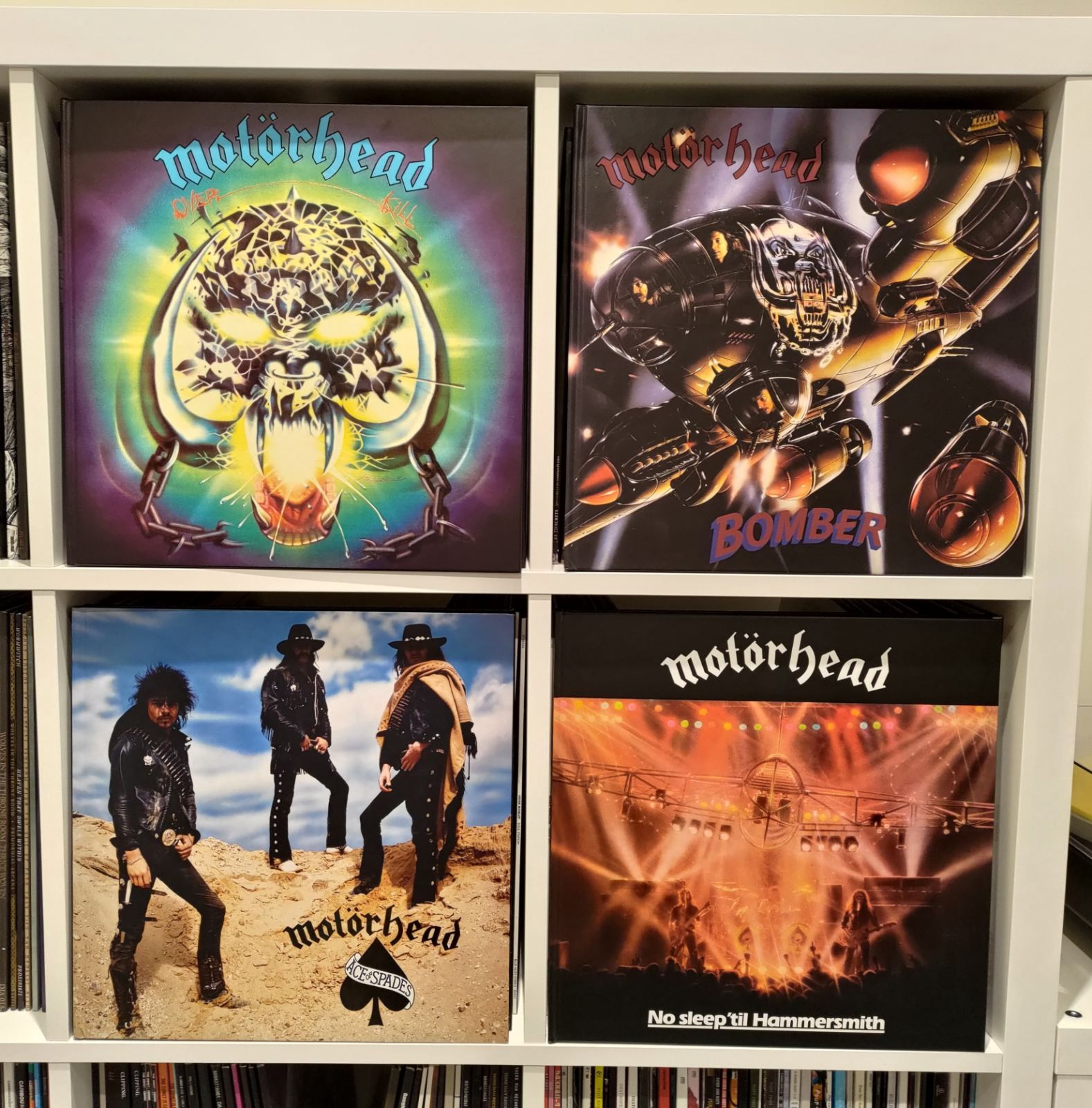 FS: Motorhead 40th Anniversary Deluxe Editions (4x 3LP + book sets ...