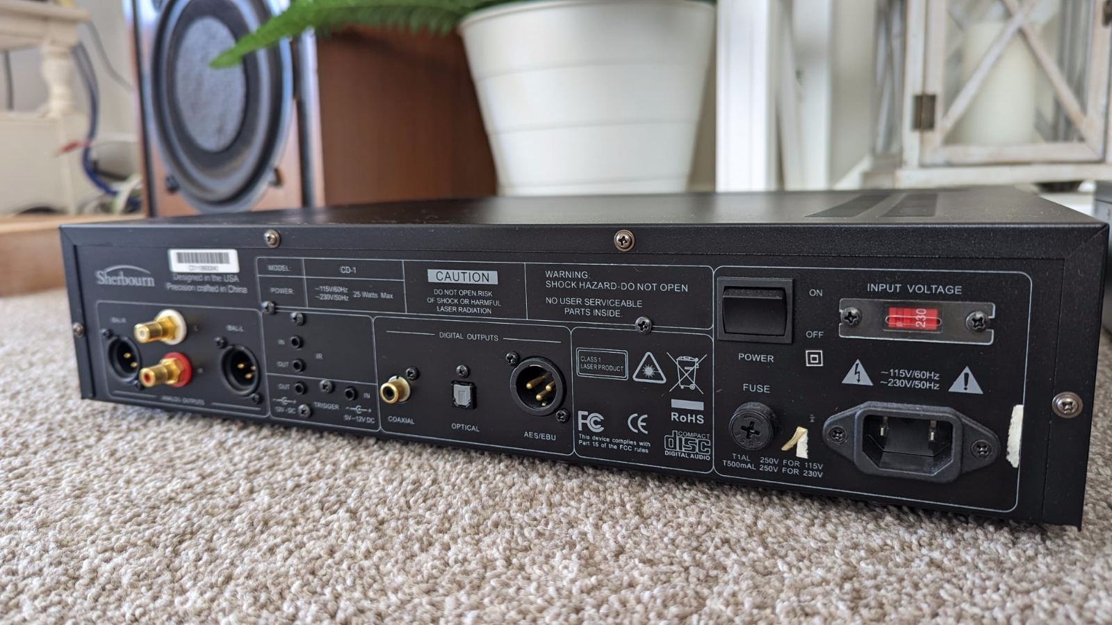 Sherbourn [Emotiva] 2-160: 2-CHANNEL POWER AMPLIFIER / PRE AMPLIFIER ...