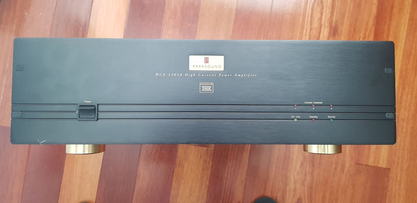 Parasound HCA-1203A Three Channel High Current Power Amplifier - Stereo ...