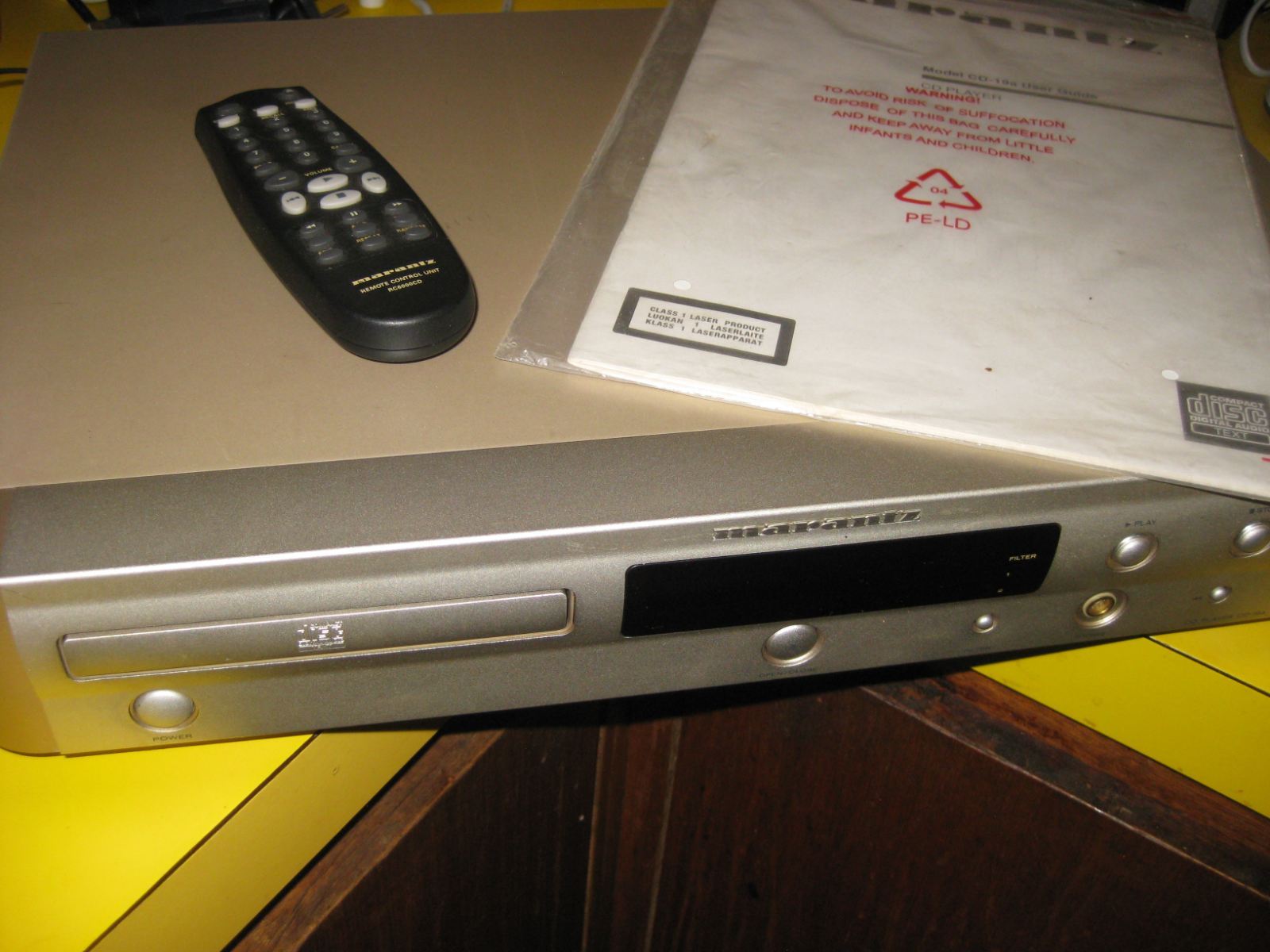 FS: Marantz CD19a CD player. - Stereo, Home Cinema, Headphones Components - StereoNET