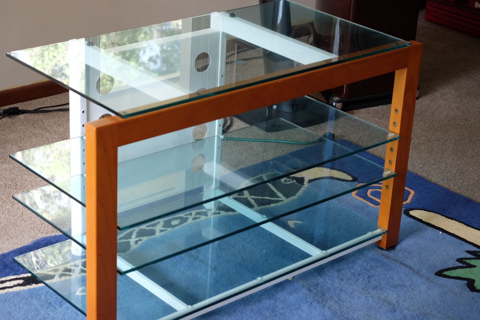 Relist, FS: glass audio rack. - Hi-Fi and Cinema Cables & Accessories ...