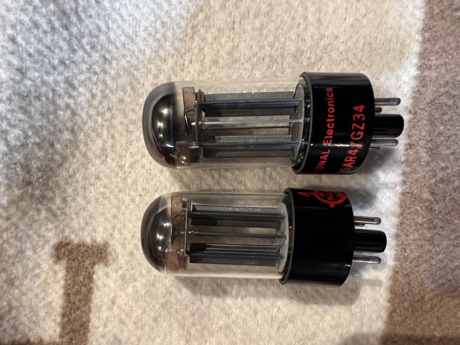 FS: 2x national gz34/5ar4 rectifiers |﻿ Hi-Fi and Cinema Cables ...
