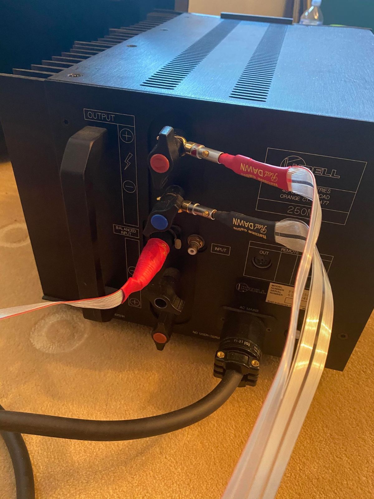 FS: Krell full power balanced 250M amplifier (pair) |﻿ Stereo, Home ...