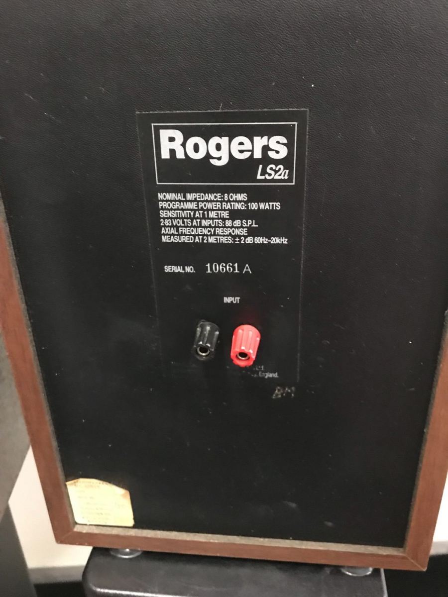 FS: Rogers LS2a matched pair Bookshelf speakers - Stereo, Home Cinema ...