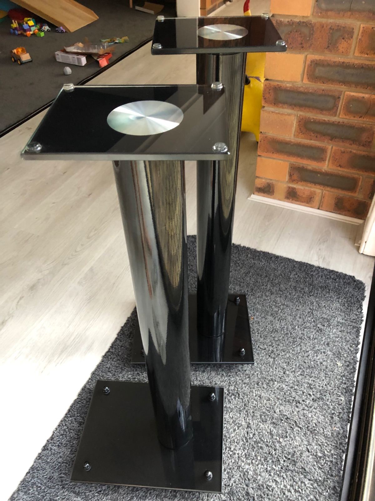 Taurus Opal 74cm speaker stands |﻿ Hi-Fi and Cinema Cables & Accessories