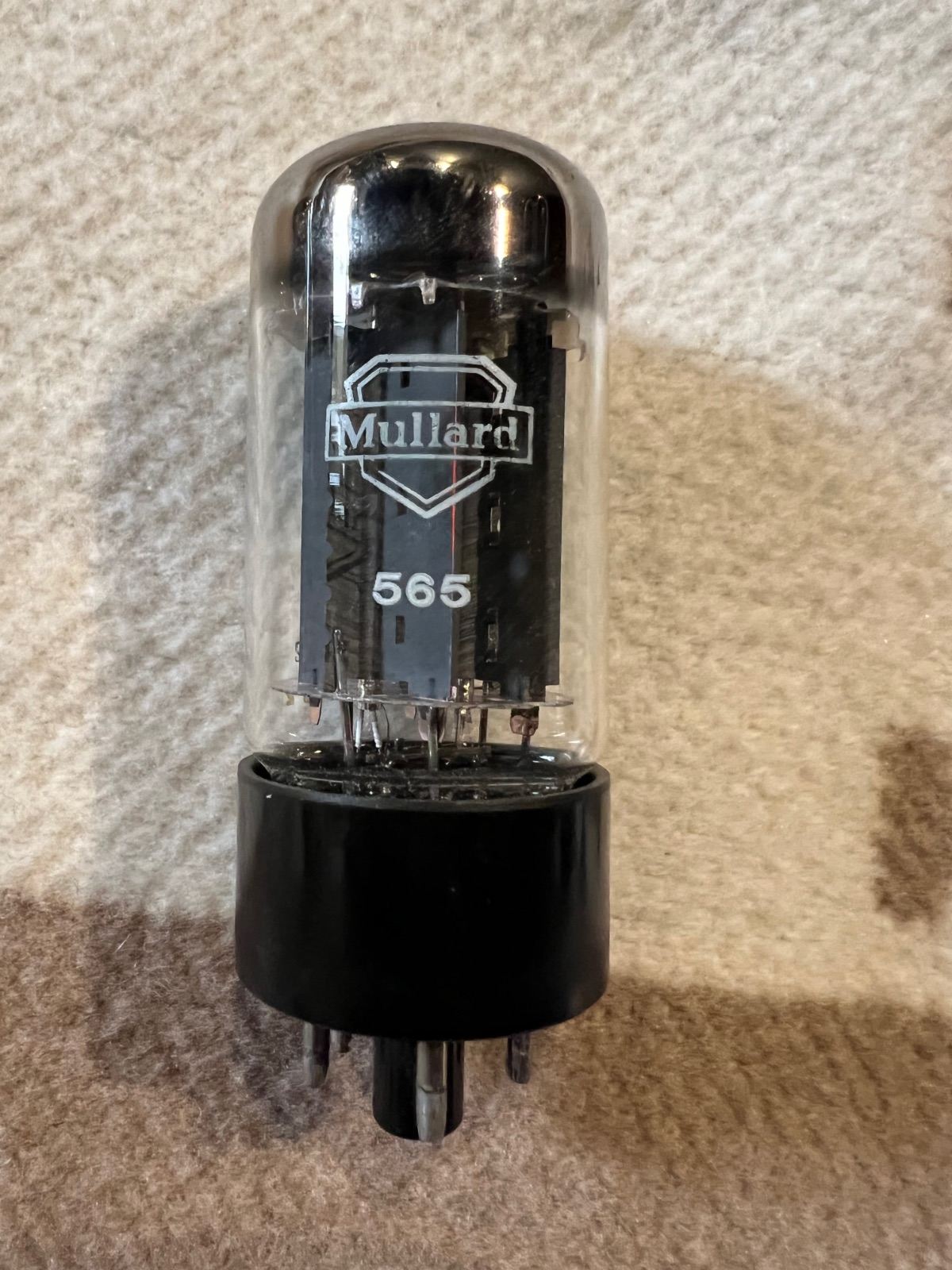 FS: Mullard 5ar4 / gz34 F32 code B9J2 7 notch copper plate - Hi-Fi and ...