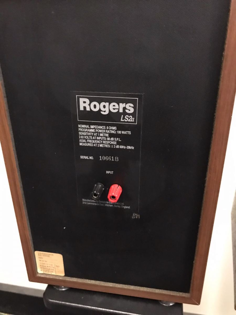 FS: Rogers LS2a matched pair Bookshelf speakers - Stereo, Home Cinema ...