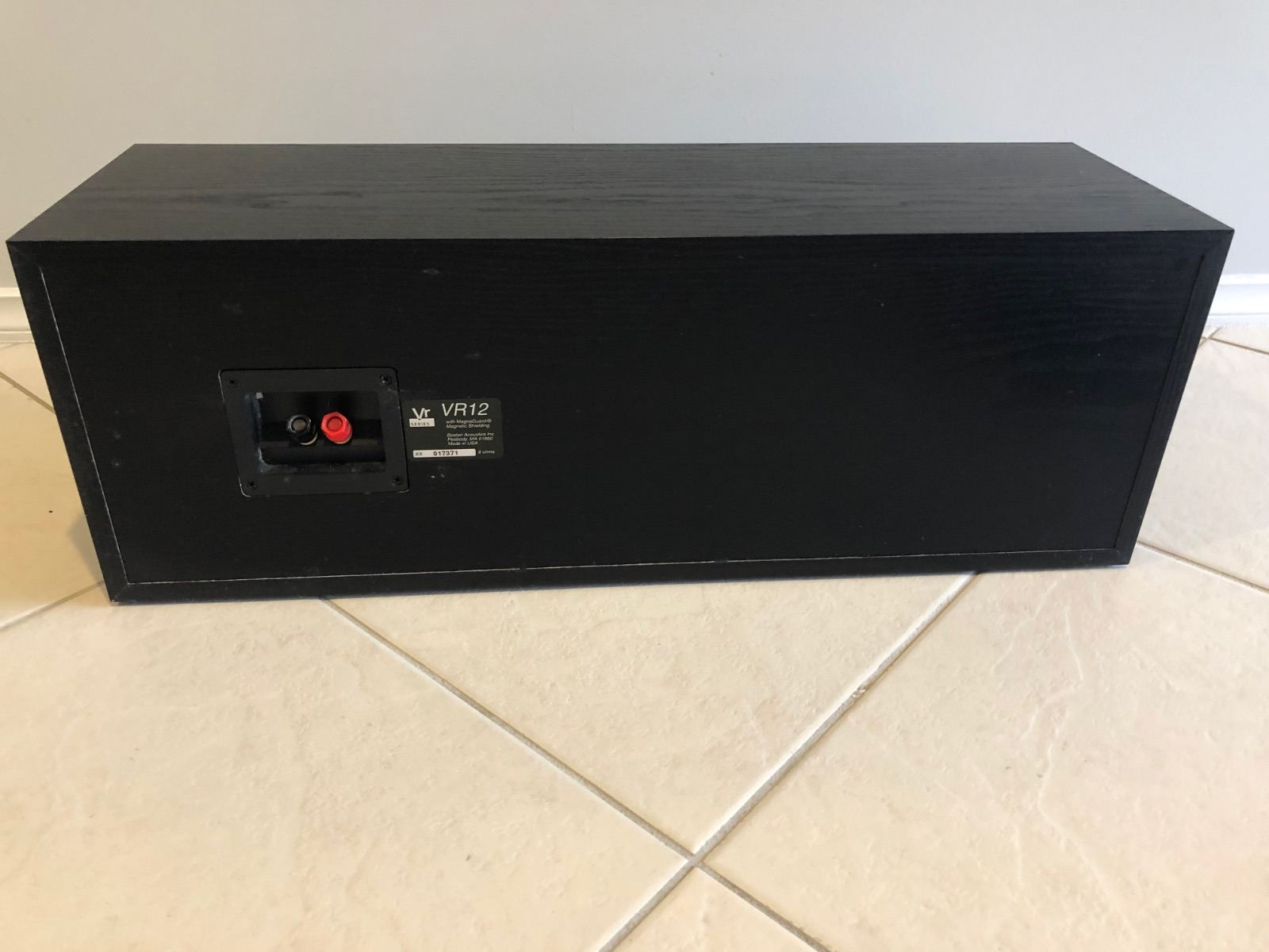 Boston Acoustic VR12 centre speaker, VRS surrounds, & PV800 sub ...