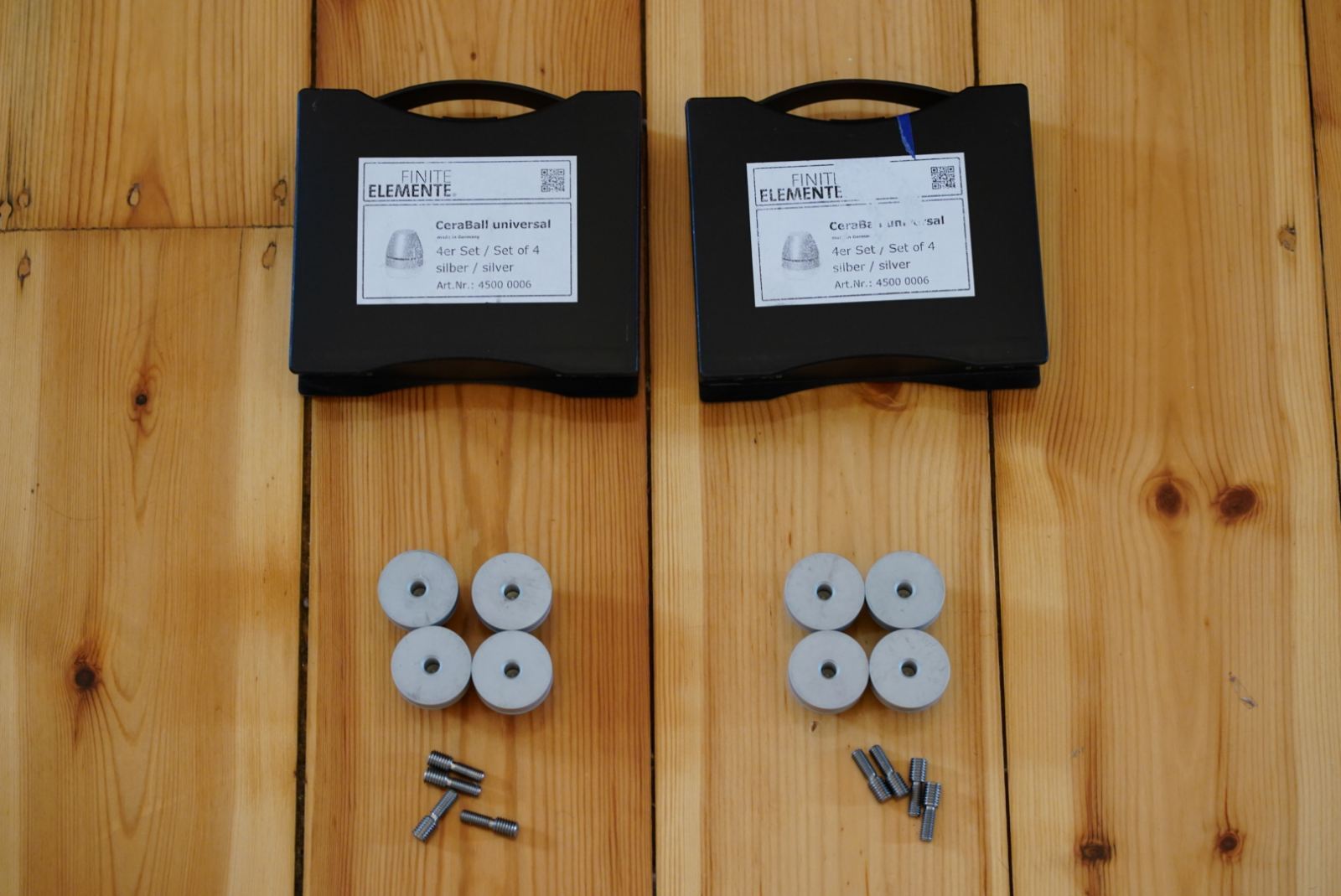 FS: Finite Elemente CeraBall Universal Footers 2 sets of 4x (8 in total ...
