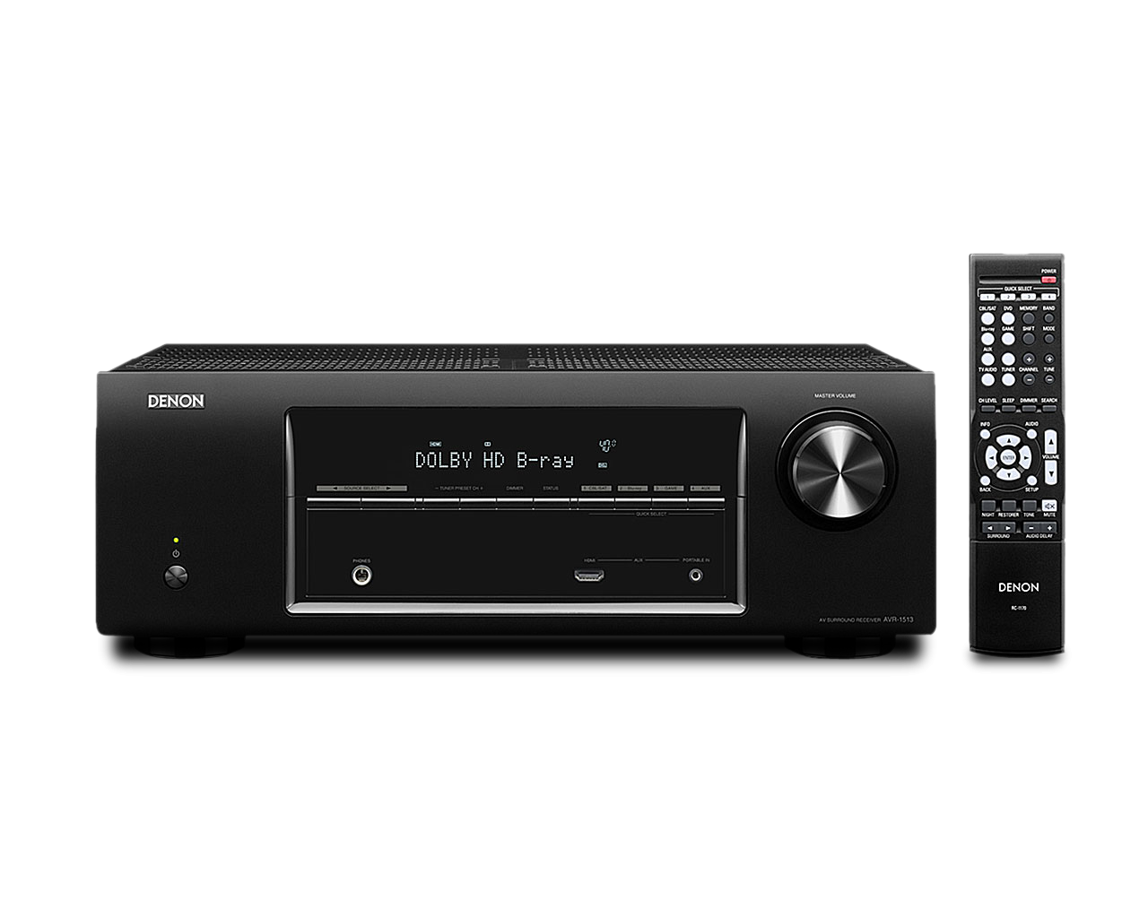 FS DENON AVR-1513 AV Receiver Dolby HDMI home theatre amplifier 5.1 ...