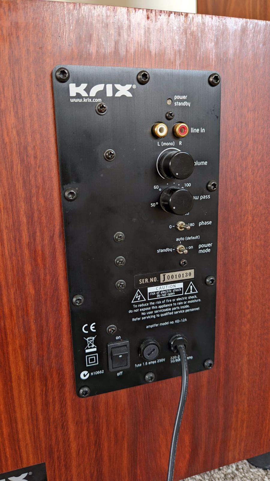 Krix Phoenix Floorstanding Speakers and Seismix 1 Mk 3 Subwoofer ...