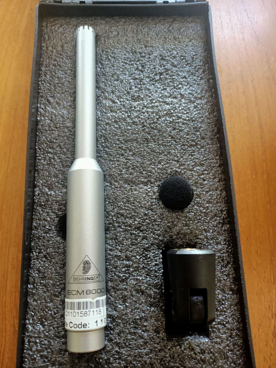FS: Behringer ECM8000 measurement microphone with accessories. - Hi-Fi ...