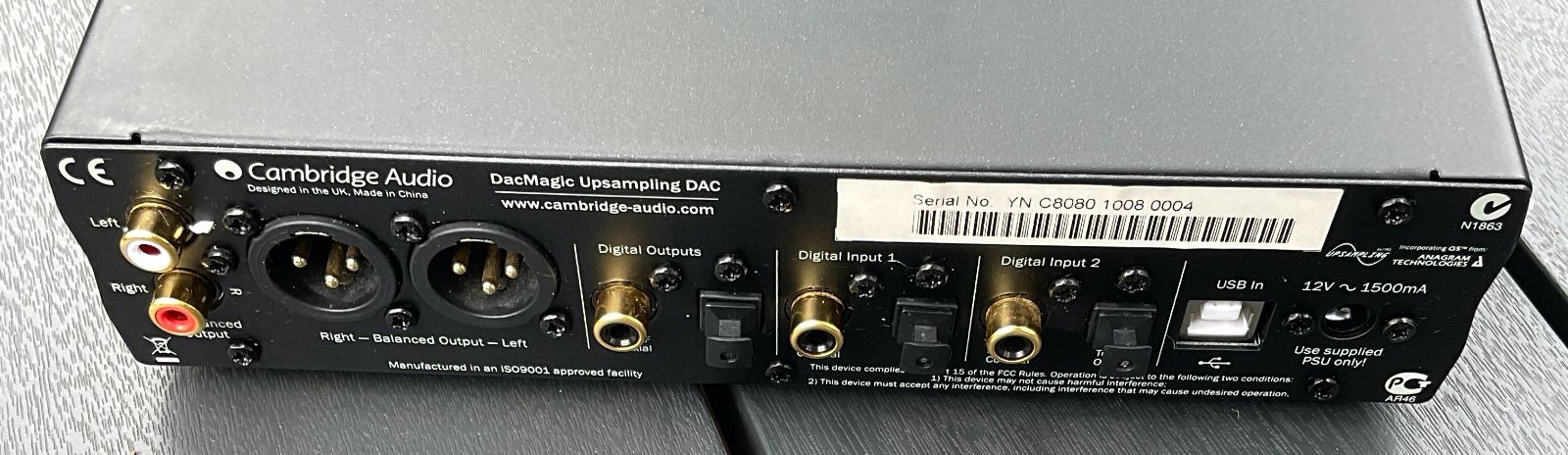 FS: CAMBRIDGE AUDIO AZUR DacMagic -B Digital to Analogue Converter ...