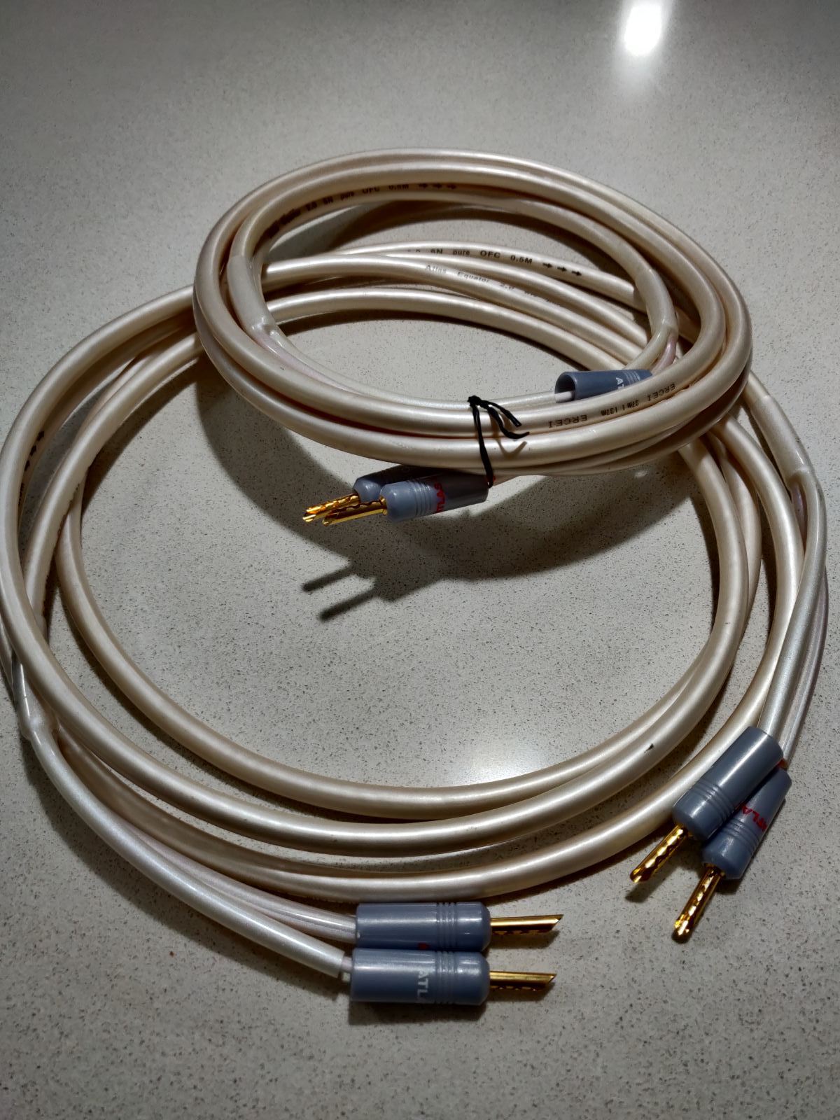 FS: Atlas Equator 2.0 with Atlas Banana Plugs 3m pair |﻿ Hi-Fi and ...