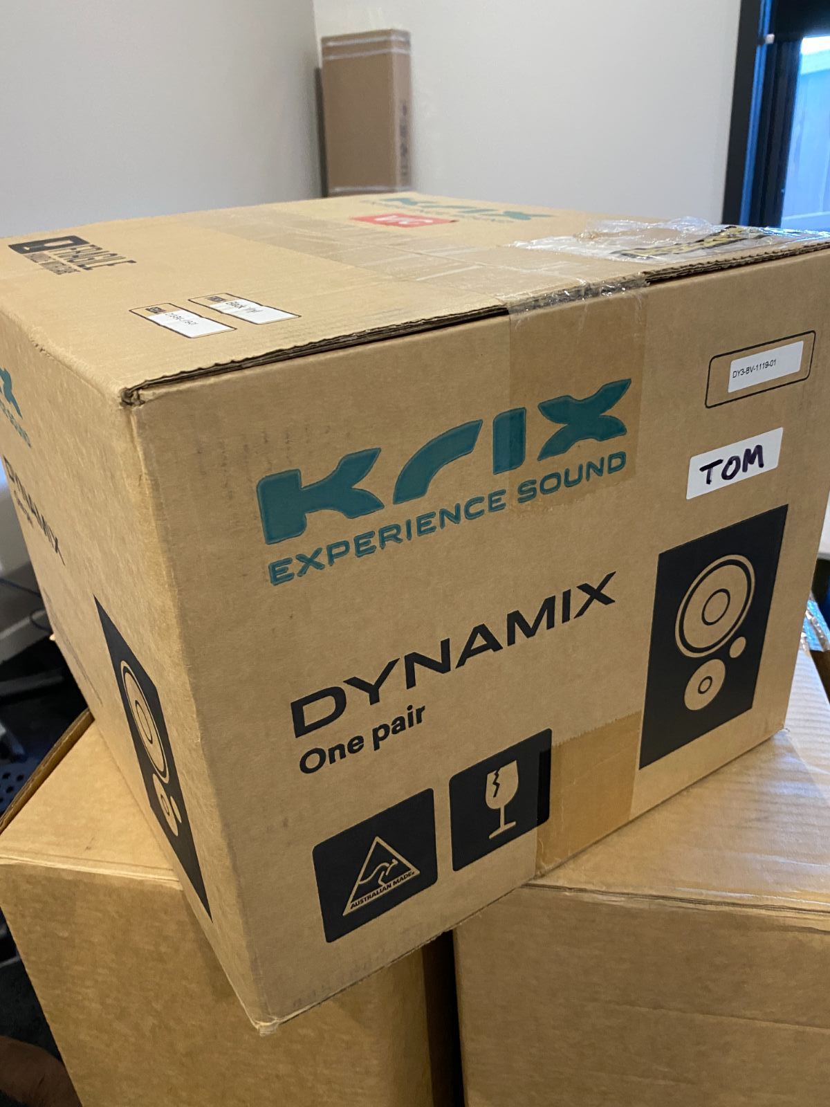 FS: Brand New / Unopened KRIX Dynamix Black Vinyl On-Wall Speakers ...