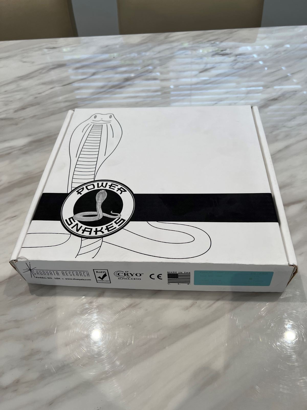 FS: Shunyata Research - ZiTron Alpha HC Power Cable (C19/20A, 1.75m) - Hi-Fi and Cinema Cables ...