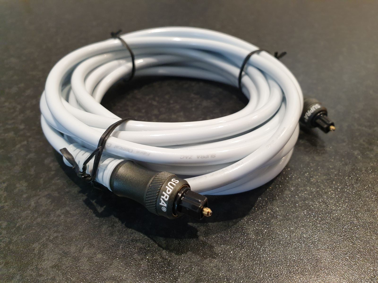 FS: Supra ZAC Optical Fibre (Toslink) Cable - 4m |﻿ Hi-Fi and Cinema ...