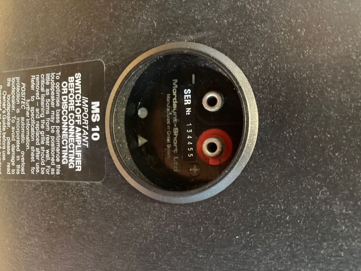 FS: Mordaunt Short MS10 Bookshelf Speakers - Stereo, Home Cinema ...