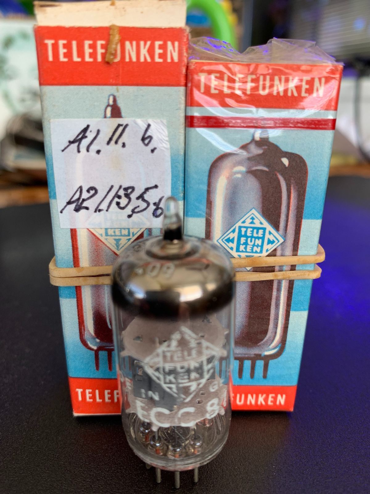 2- new Telefunken 12AT7 one still sealed in the box |﻿ Hi-Fi and Cinema ...