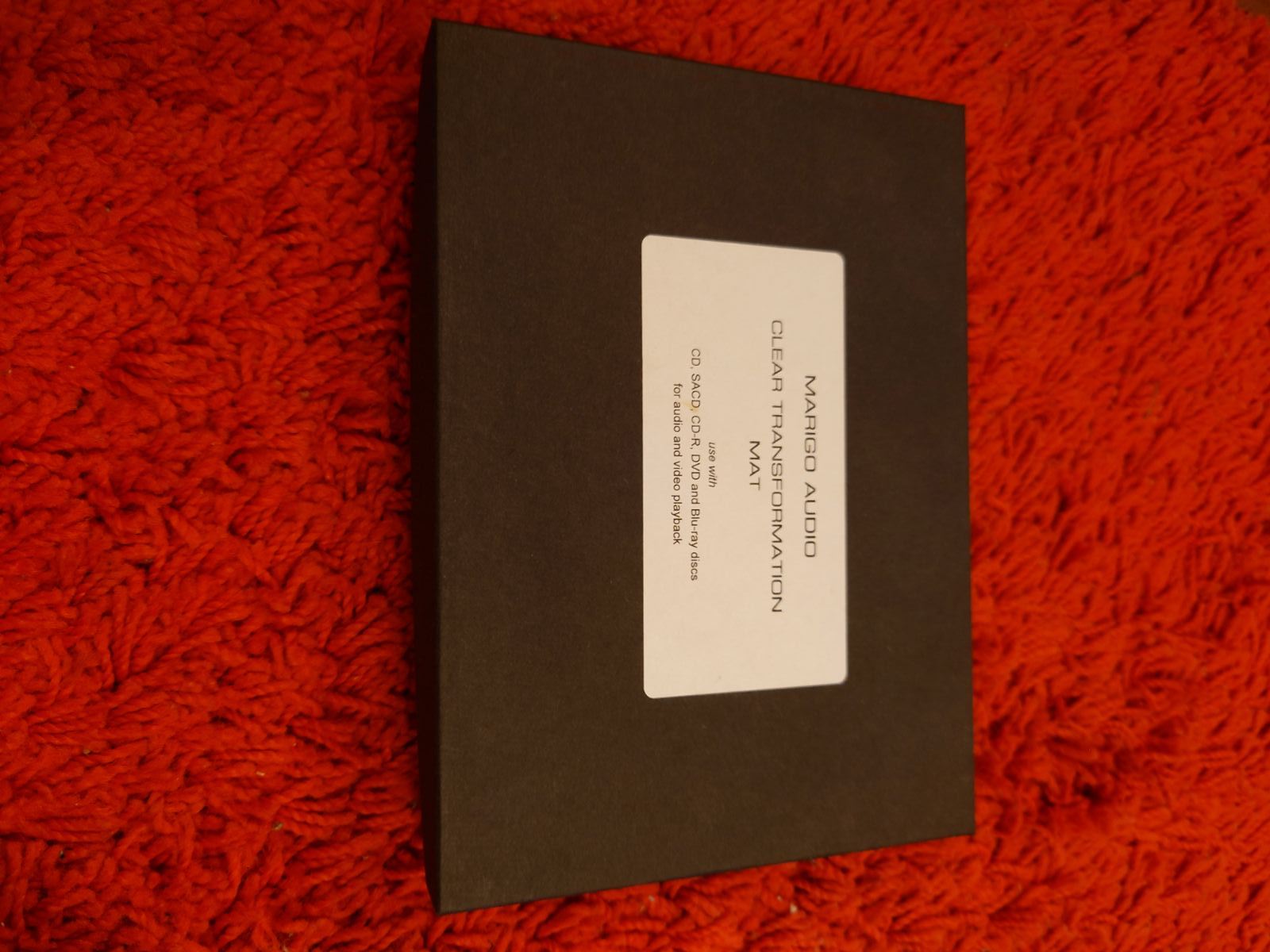 FS: Marigo Audio Clear Transformation cd mat |﻿ Hi-Fi and Cinema Cables ...