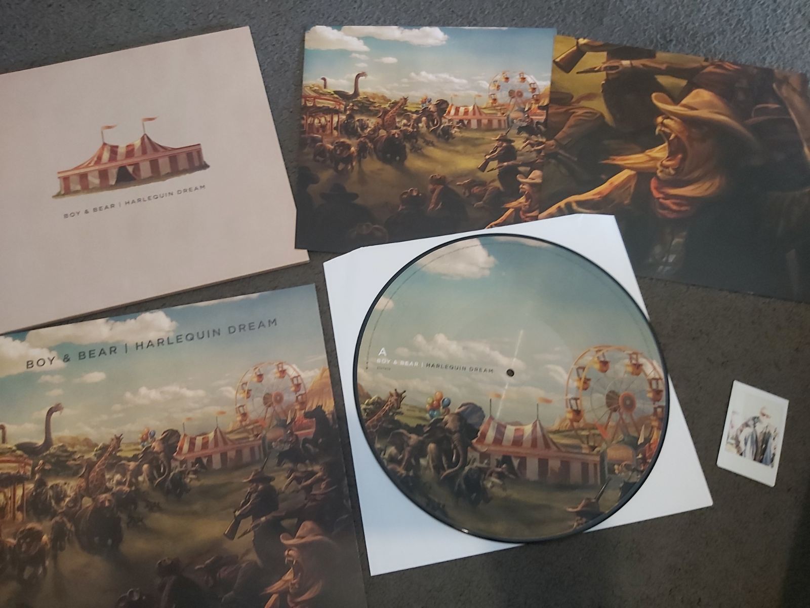 FS: BOY & BEAR - HARLEQUIN DREAM - DELUXE VINYL/CD - Vinyl, CD, and Blu ...