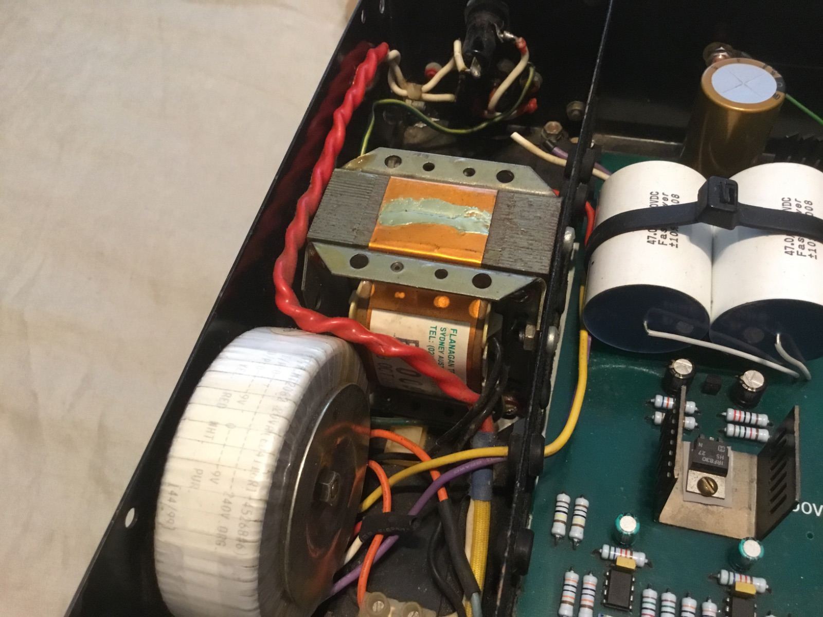 FVP 4 valve preamp, 6922 front end, 12at7 in phono, needs finishing ...