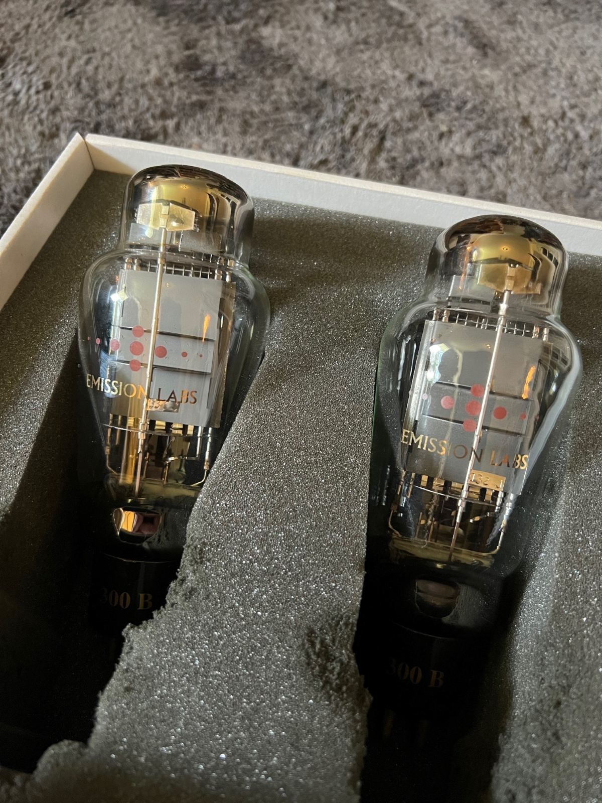 FS: EMISSION LABS (EML) 300B Tubes - Matched Pair - Hi-Fi and Cinema ...