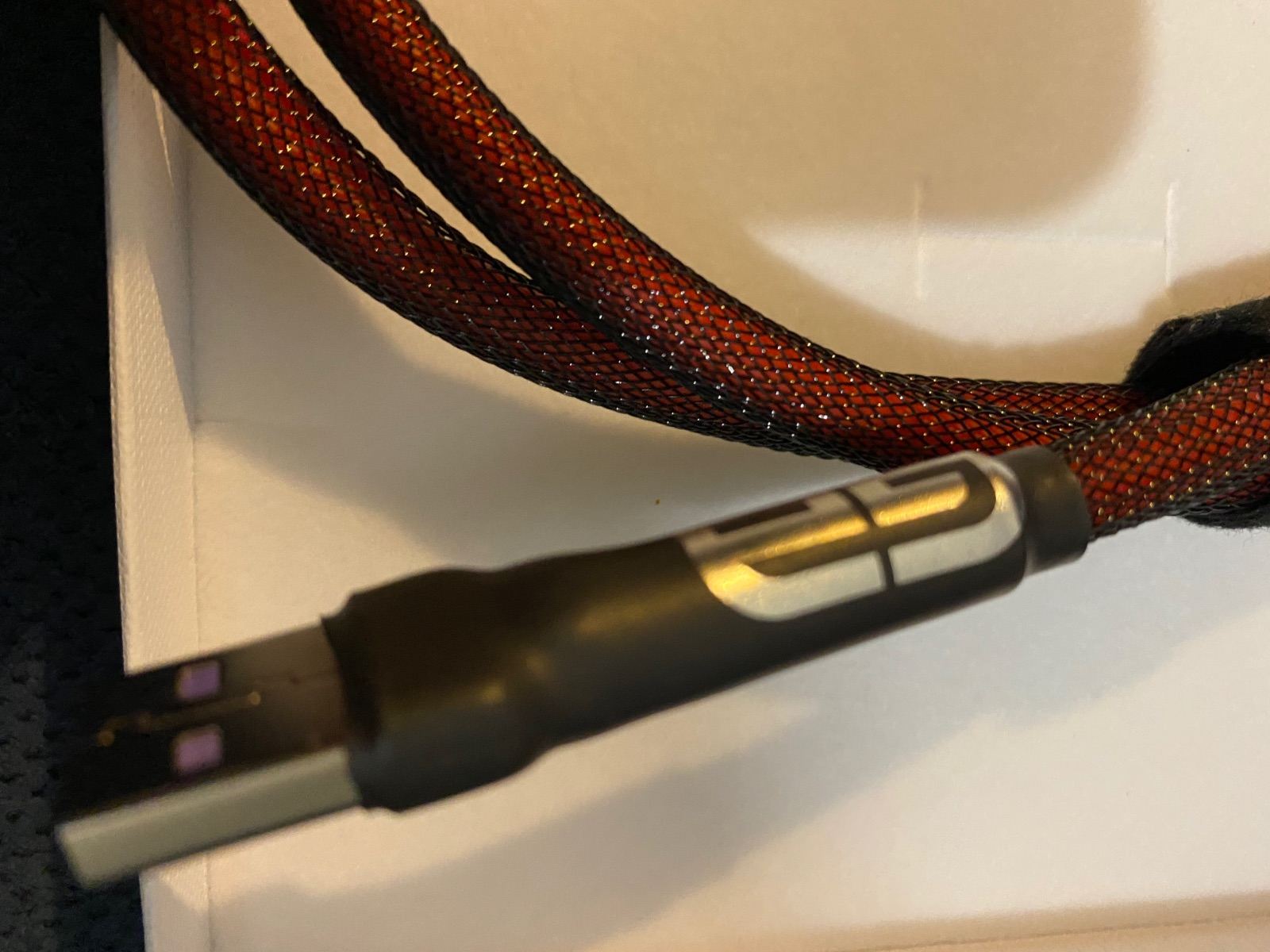 Gothic Audio Semperfi The Outsider Pure Silver USB Cable Type A to B ...