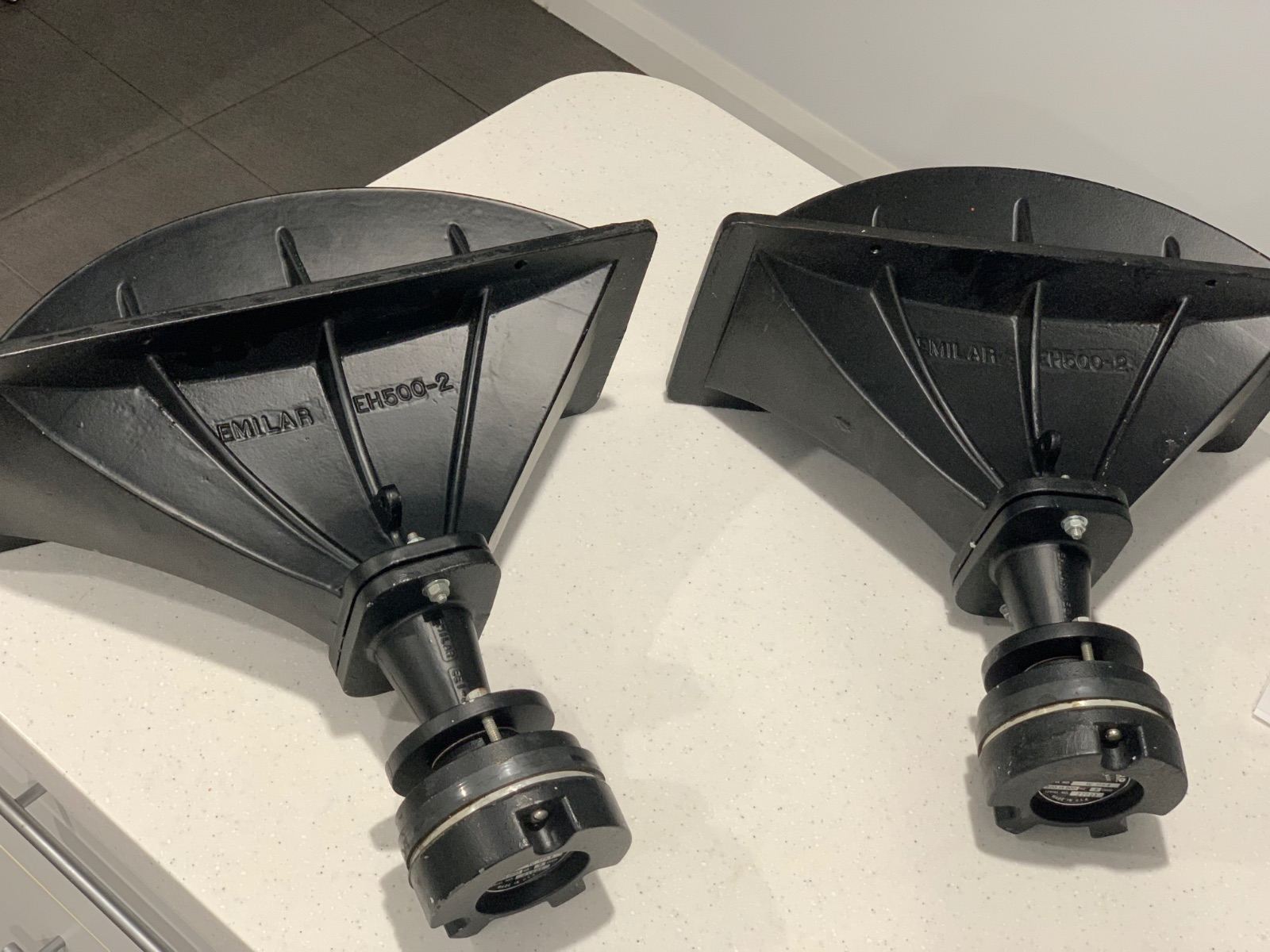 FS: Emilar EH500-2 horns and EC175 drivers - Hi-Fi and Cinema Cables ...