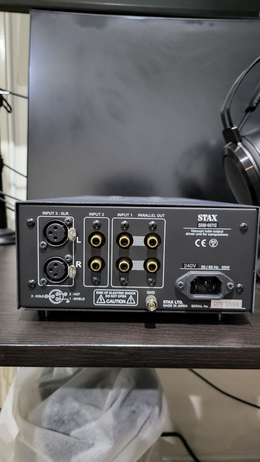 FS: STAX SR-007MK2 Omega Reference Electrostatic Headphones + SRM ...