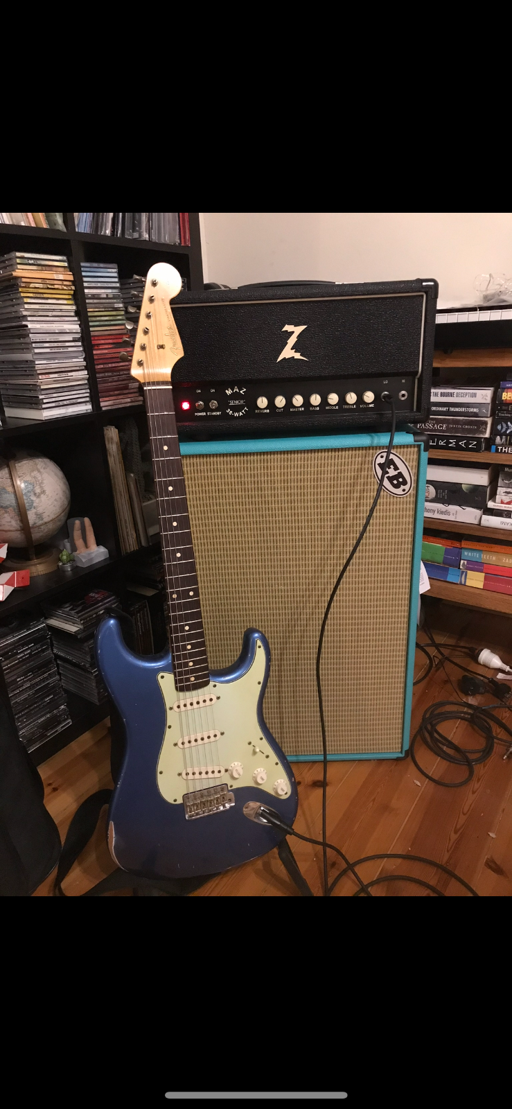 FS: Dr Z Maz 38 w/ reverb and custom 2x12 cab (Fane A60 speakers ...