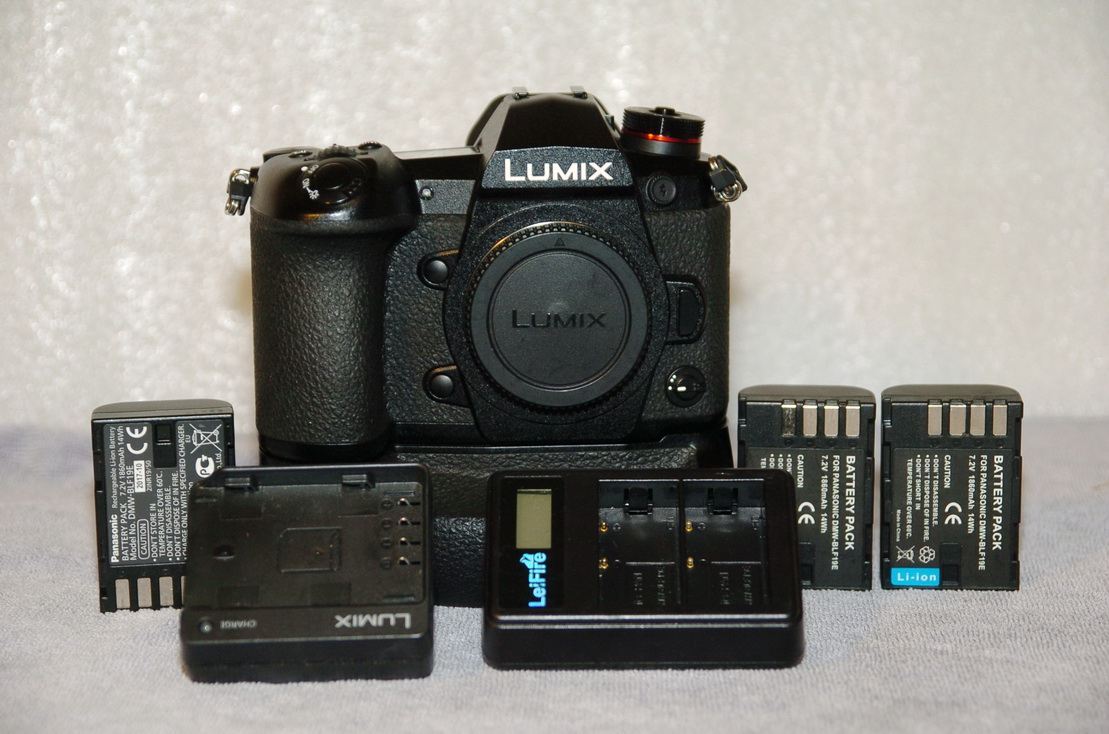 FS: Panasonic LUMIX DC-G9GN G9 Mirrorless Camera + Battery Grip ...