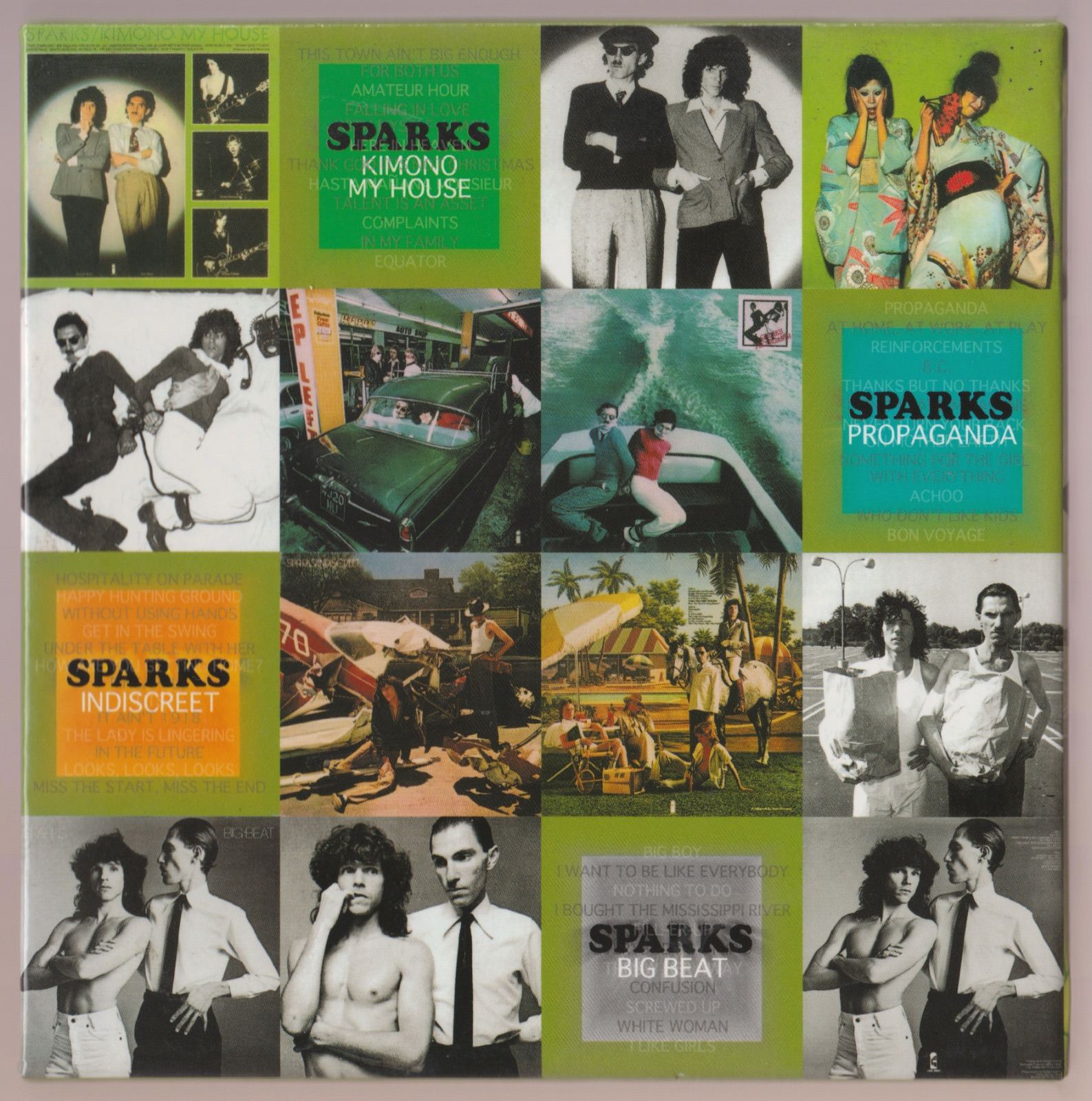 SPARKS (1974-76) British Rock Legend Series CD x 4 / Japan / Obi / near ...