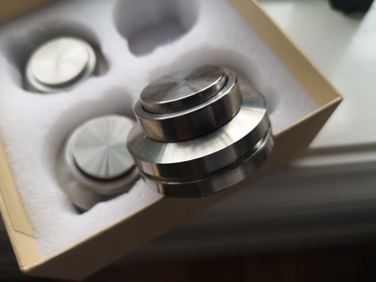 FS: Stainless Steel Acoustic Feet |﻿ Hi-Fi and Cinema Cables & Accessories