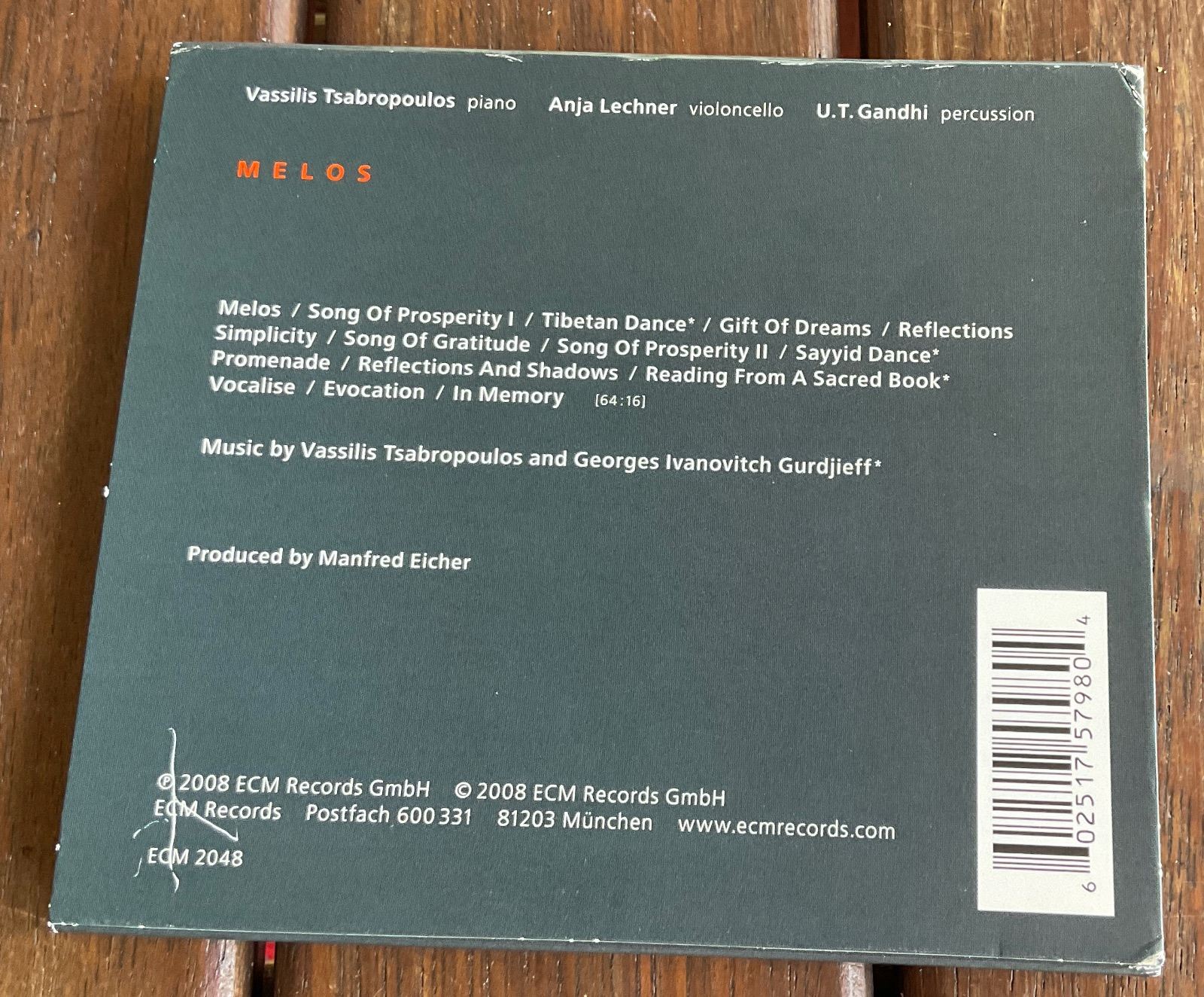 SOLD: FS: ECM CD's ; FOUR TITLES - Vinyl, CD, and Blu-ray - StereoNET