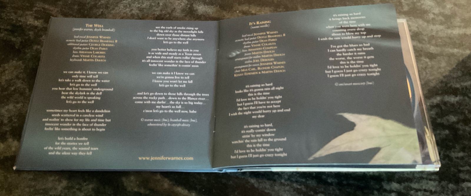 FS: Jennifer Warnes "The Well" 24 Karat Gold CD Edition (IMPEX RECORDS ...