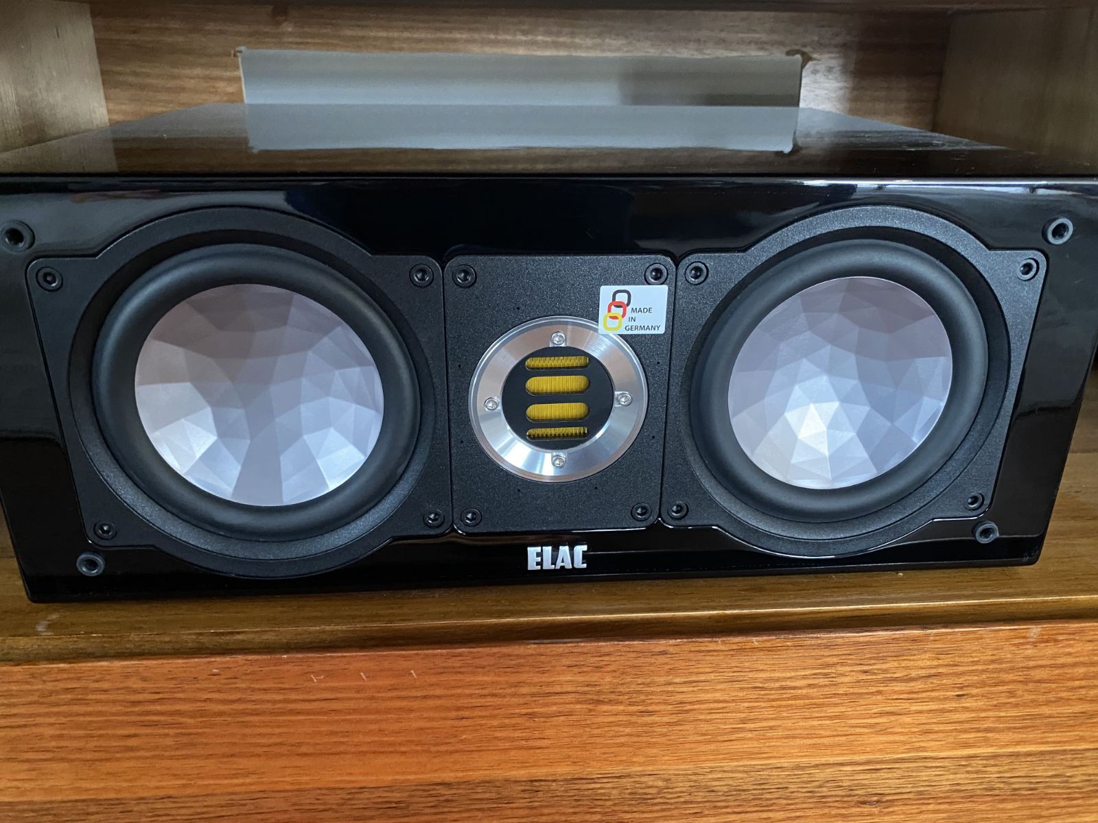 FS: ELAC Tower 247.2 and Centre Channel 241.2 speakers in Piano Black ...