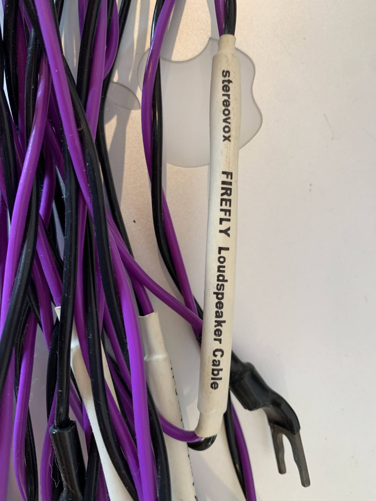FS: Stereovox Firefly speaker cables - 3m pair - Hi-Fi and Cinema ...
