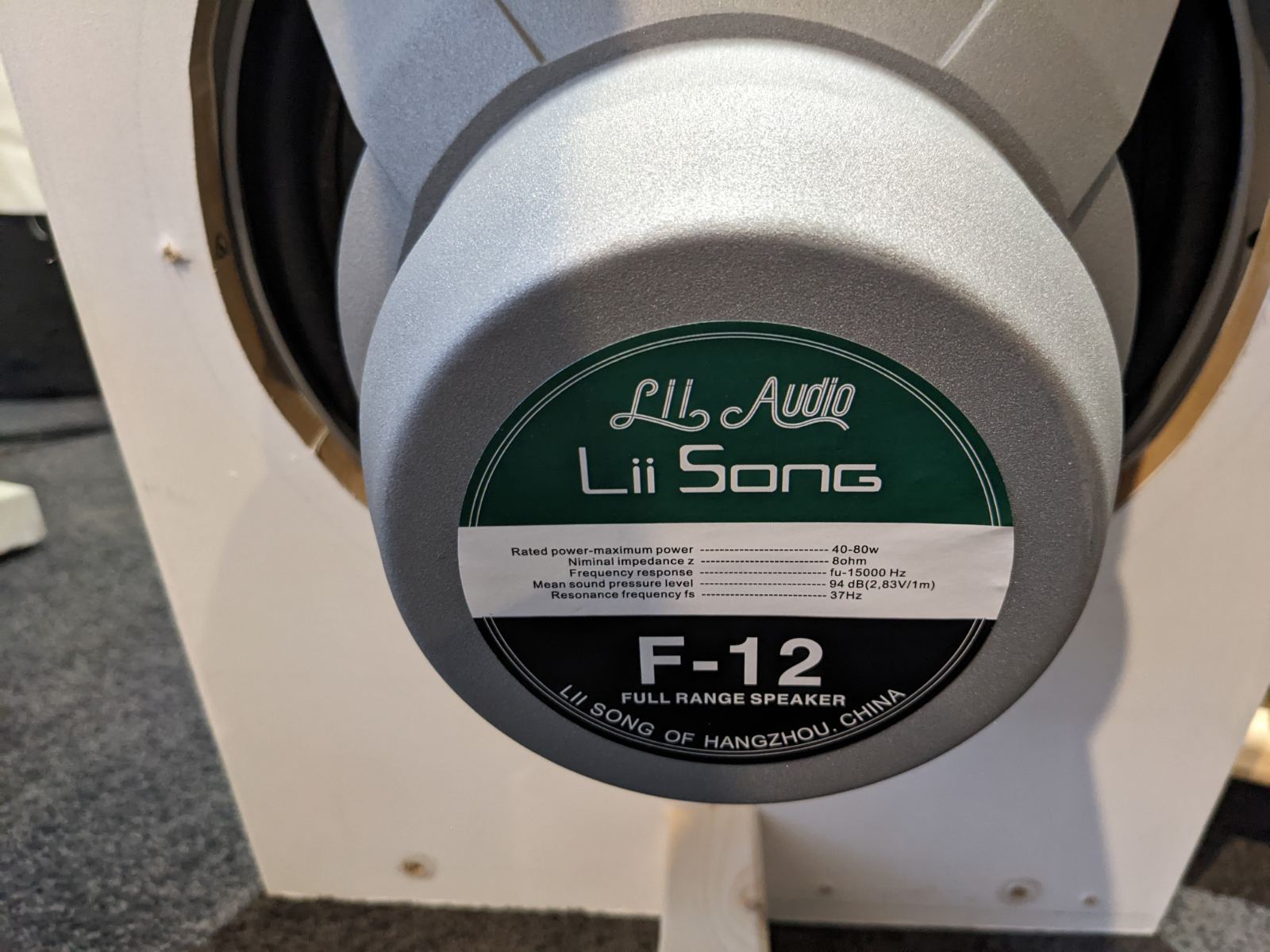FS: Lii Audio F-12 full range drivers - Stereo, Home Cinema, Headphones ...