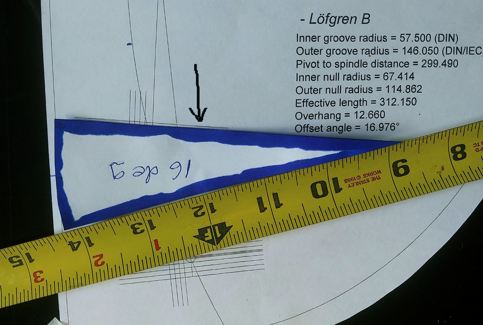 Real quick question about protractor to use? |﻿ Vinyl and Turntables