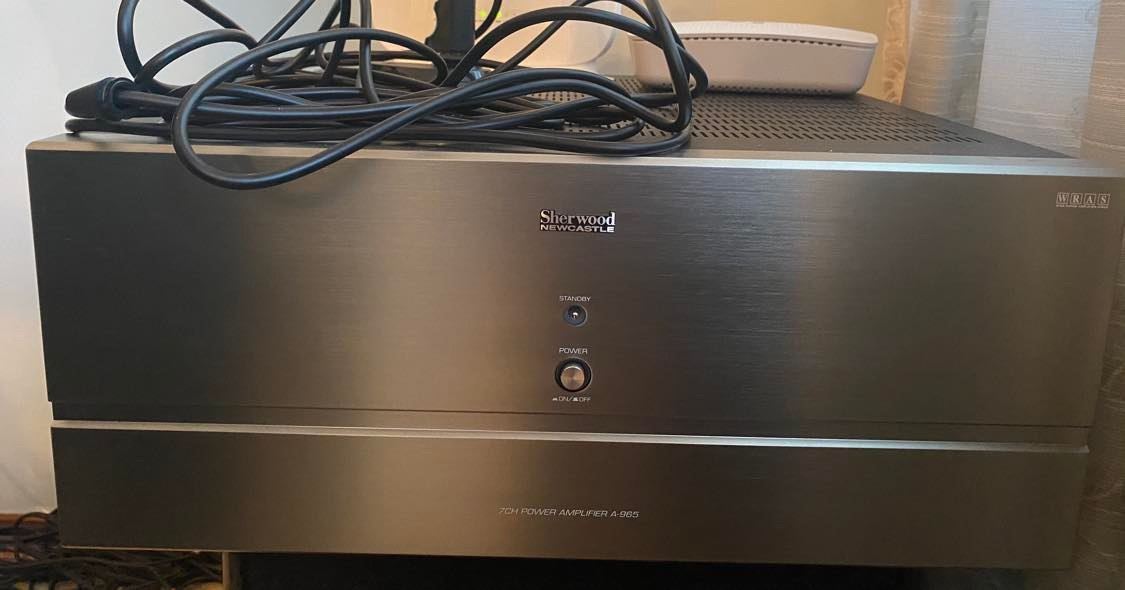FS: Sherwood 7CH Power Amplifier A-965 - Stereo, Home Cinema ...
