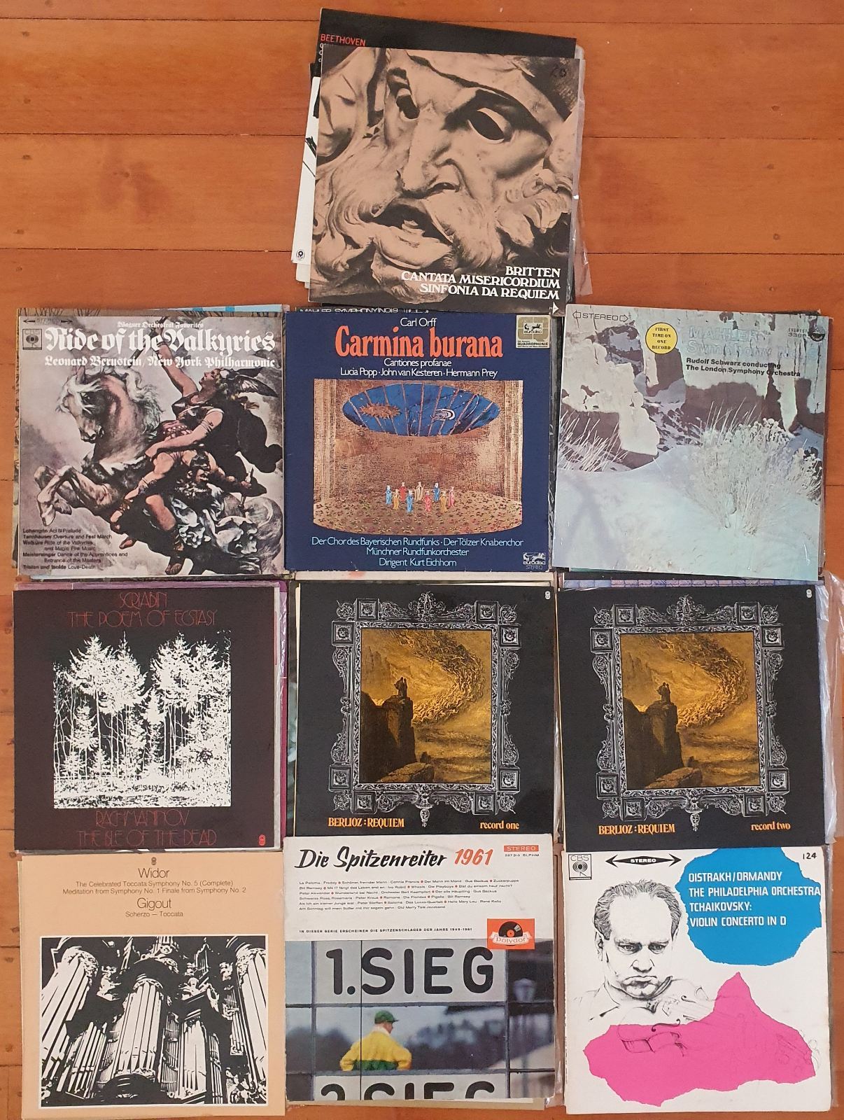 90 classical records and 9 boxsets - Vinyl, CD, and Blu-ray - StereoNET