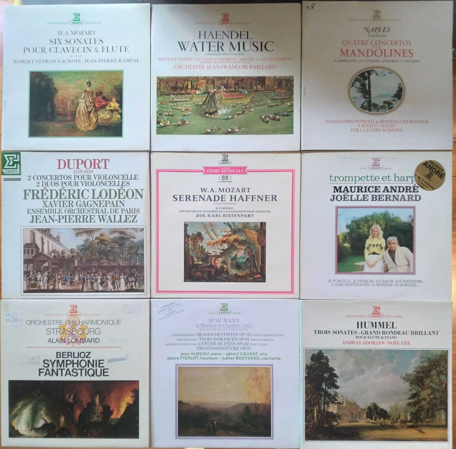 FS: 9 Classical vinyl records - Erato - Vinyl, CD, and Blu-ray - StereoNET