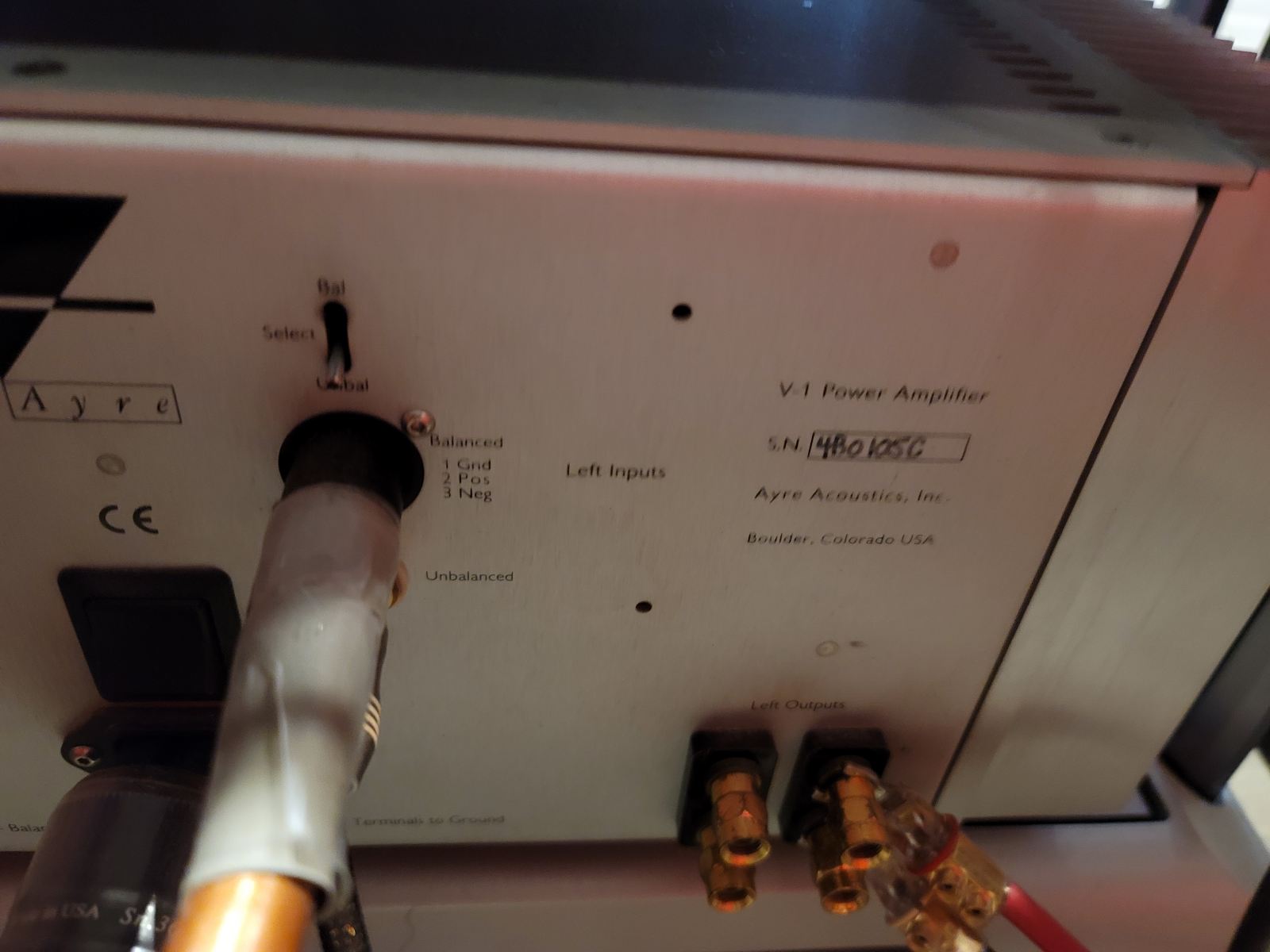 FS: Great condition Ayre V1 Power Amp and K1 Pre Amp as a bundle (with ...