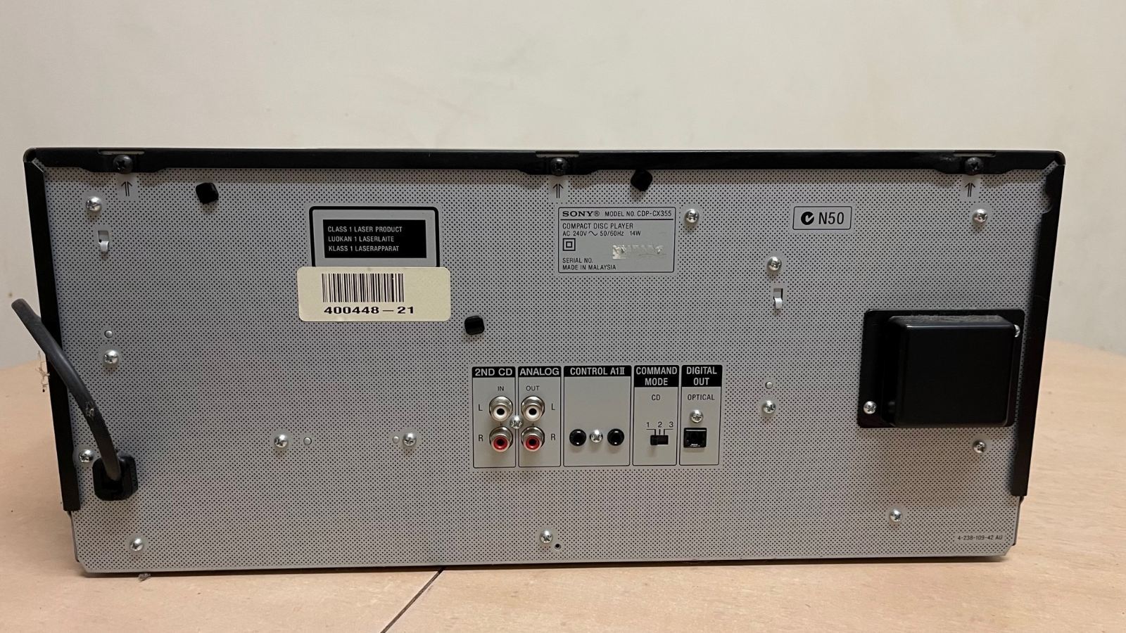 Sony CDP-CX355 300-CD changer |﻿ Stereo, Home Cinema, Headphones Components